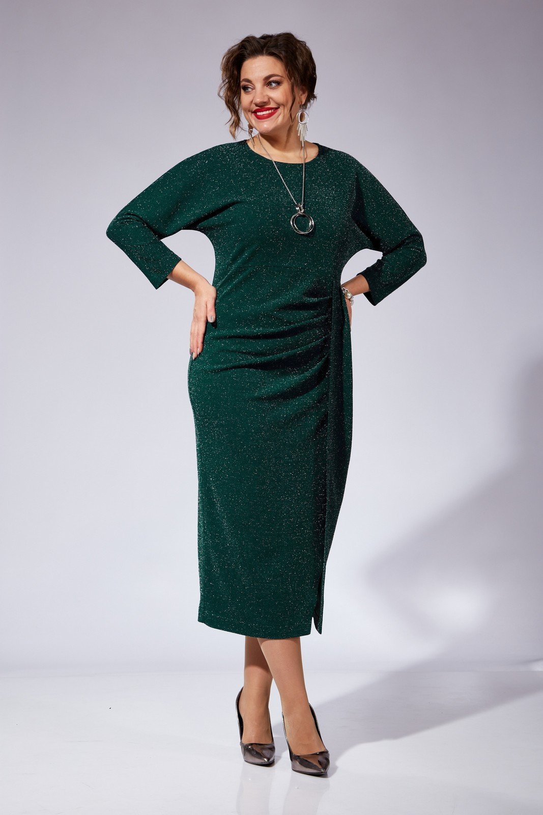 Платье 1104 зеленый VI ORO купить - 5% скидка | в наличии